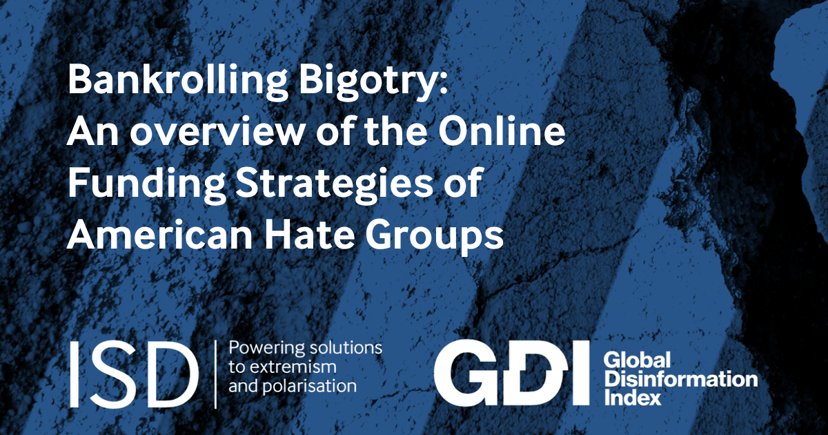 Bankrolling Bigotry: An overview of the Online Funding Strategies of ...