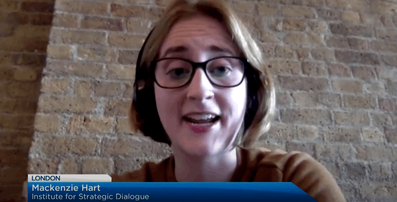 Mackenzie Hart Talks to Global News Canada About Facebook's QAnon Ban - ISD