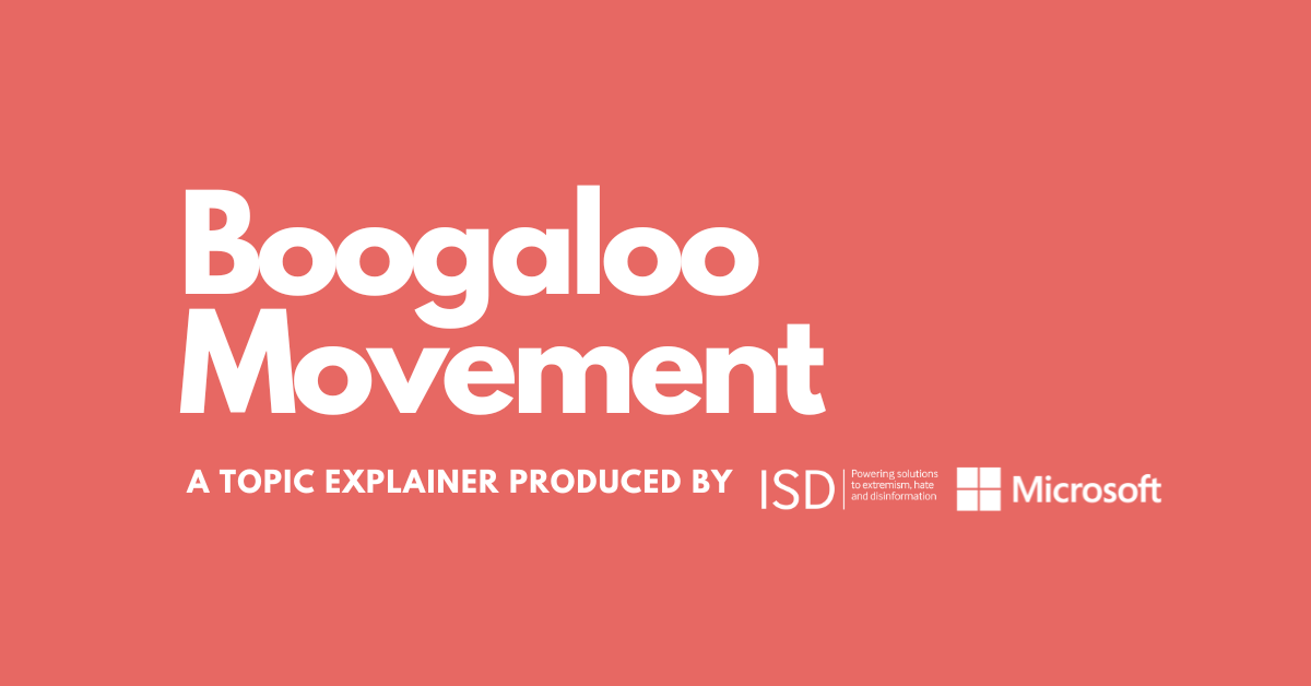 Boogaloo Movement - ISD