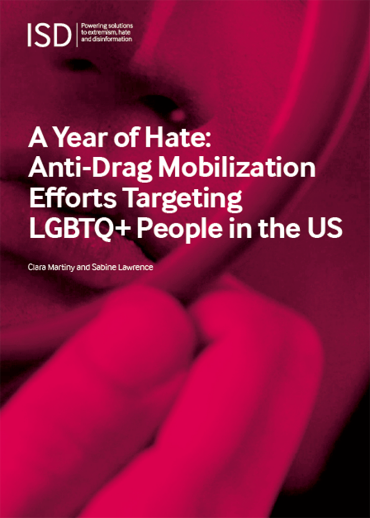 Anti-drag Mobilization Efforts Targeting LGBTQ+ People in the US - ISD