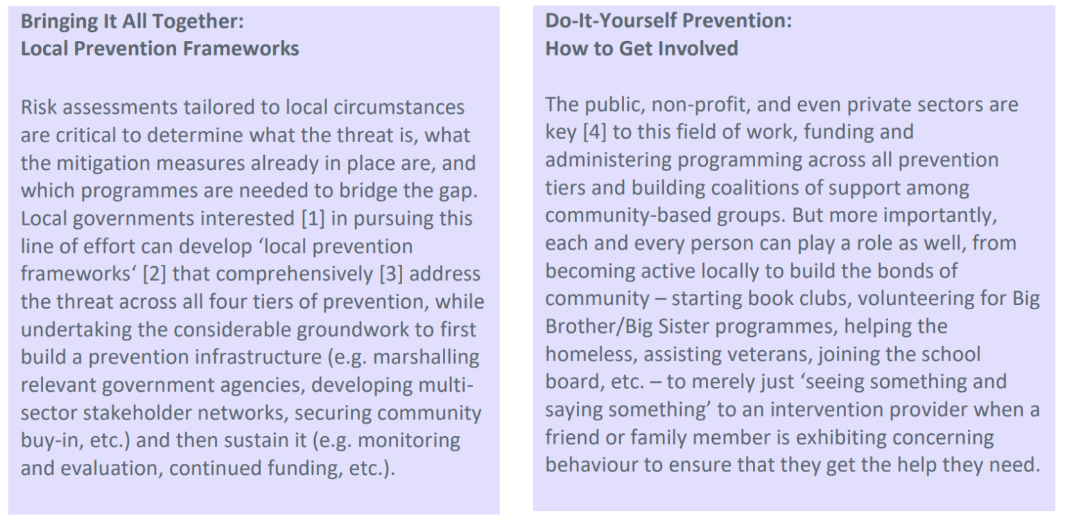 The ‘Public Health Approach’ to Prevention - ISD