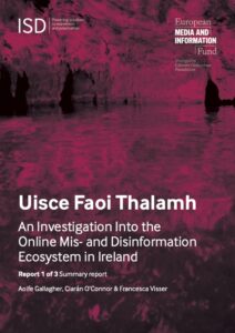 Uisce Faoi Thalamh: Summary Report - Institute for Strategic Dialogue