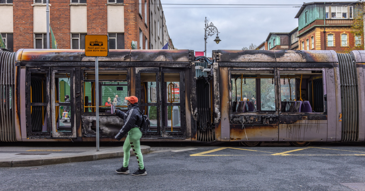 Violent anti-immigrant riots in Dublin in November, fuelled by ...