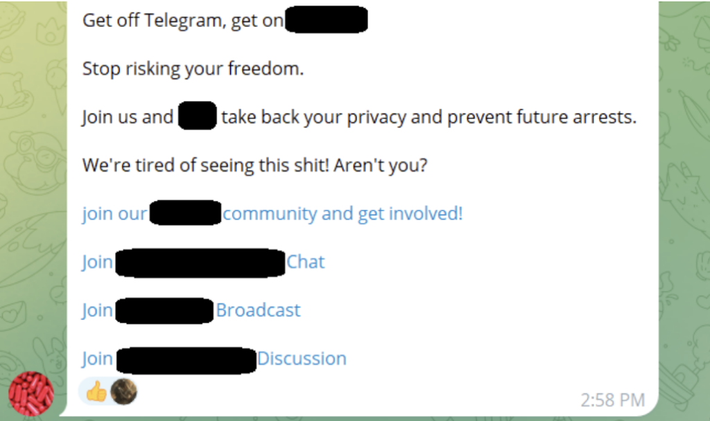 Neo-Nazi accelerationists seek new digital refuge amid looming Telegram ...
