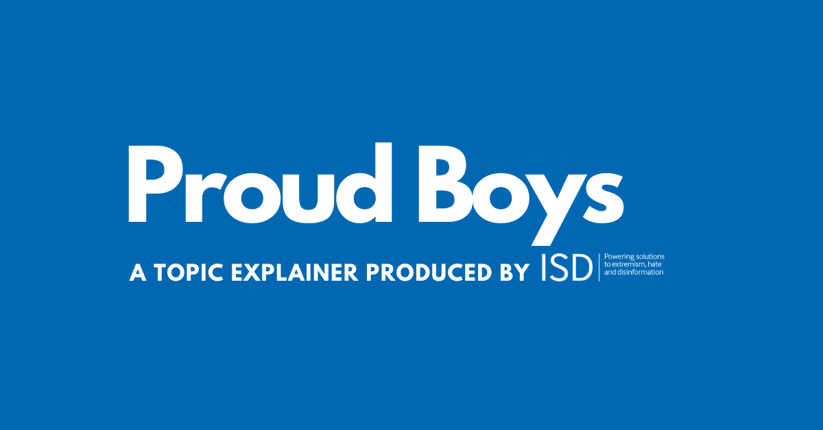 The ‘Manosphere’ - ISD