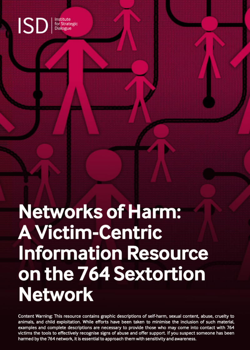 Networks of Harm: A Victim-Centric Information Resource on the 764 ...