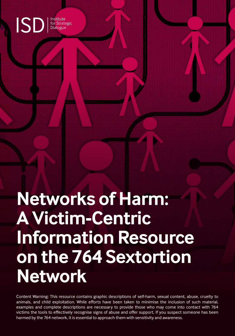 Networks of Harm: A Victim-Centric Resource on the 764 Network ...