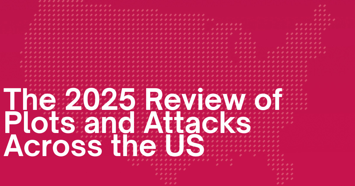 The 2025 Annual Review of Plots and Attacks Across the US - Institute ...